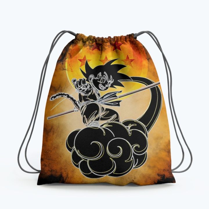 Dragon Ball Z Drawstring Bag For Anime Fans Digitally Printed | Daraz.pk