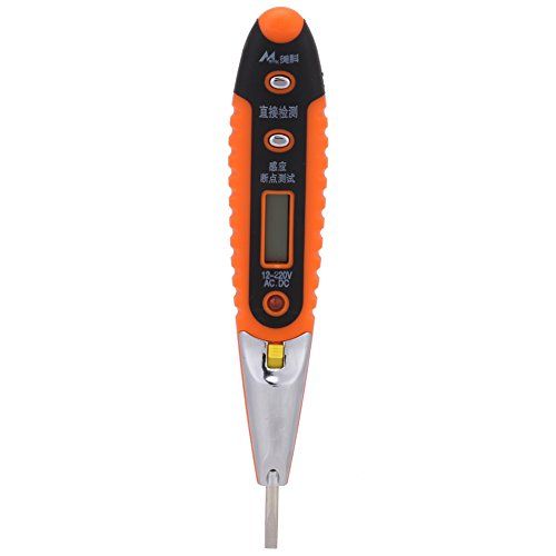 Voltage Pen Detector Testing Device Digital AC DC Voltage Tester Tool LED Display Test 12 220V Main Tool with Light Note random color will be deliver Daraz.pk