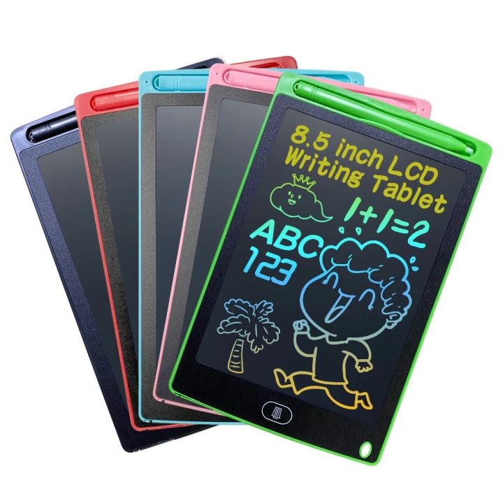 LCD Writing Tablet for Kids: LCD 8.5 Inch Multicolor Drawing Pad ...