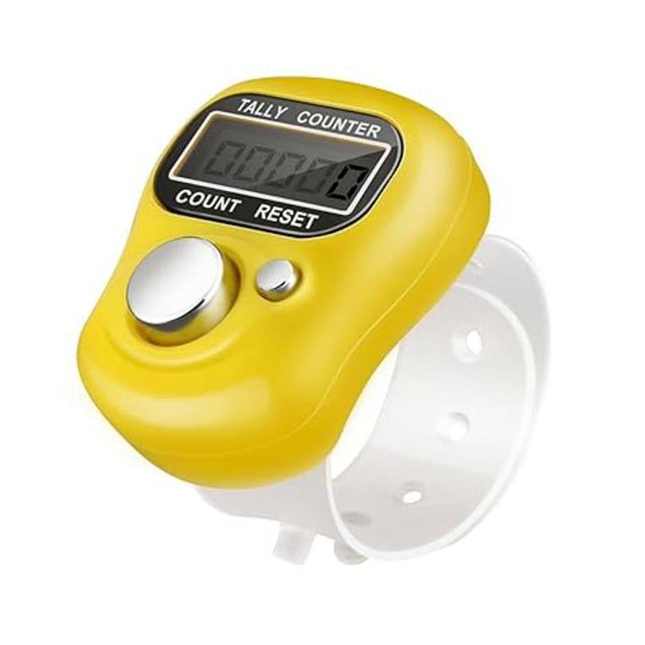 Digital Tally Counter Tasbeeh Finger Ring LCD Zikr Tasbih Stress ...