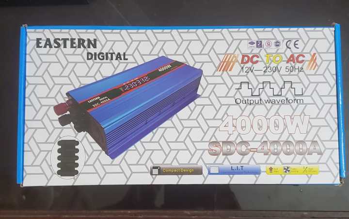 Eastern Inverter 4000W, Converter, SDC 4000A with Led Display, 4000VA ...