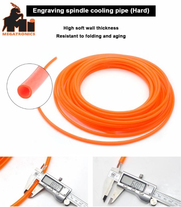 CNC PE Water Pipe Tube 6x8mm Flexible Hose Water Pump CNC Cutting ...