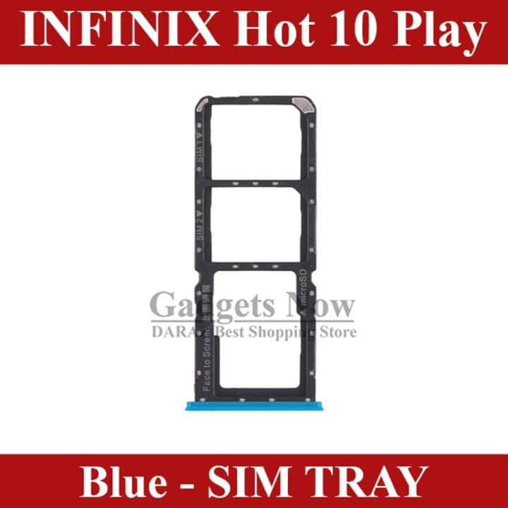 Infinix Hot 10 Play SIM Tray Sim Jacket Sim Slot Sim Door For Infinix ...