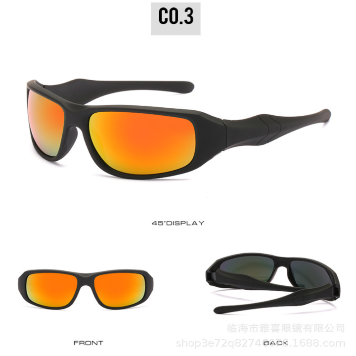 Yellow Lens Night Vision Glasses Motorcycle Riding Anti-Uv Unisex ...