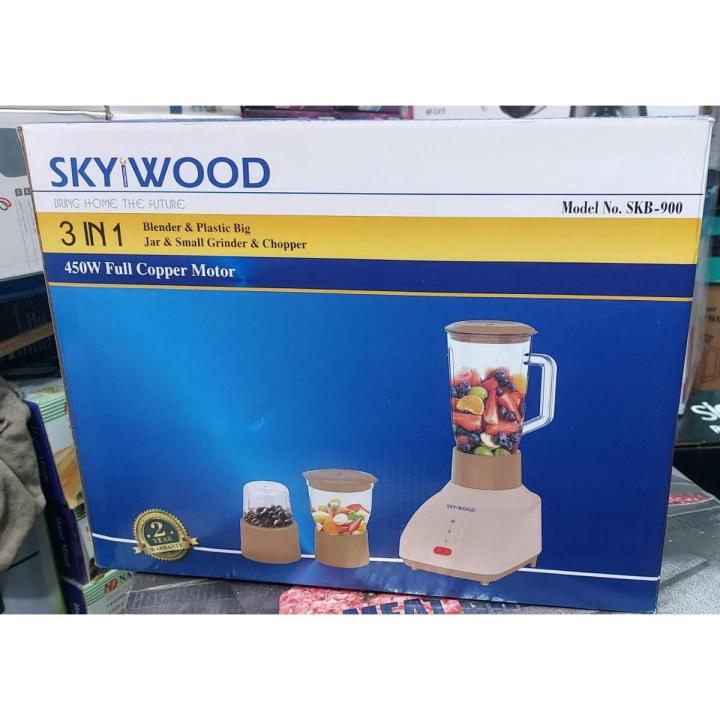 Skywood 3 in 1 Multi-functional Juicer, Blender and chopper Machine - Standard Quality original ...