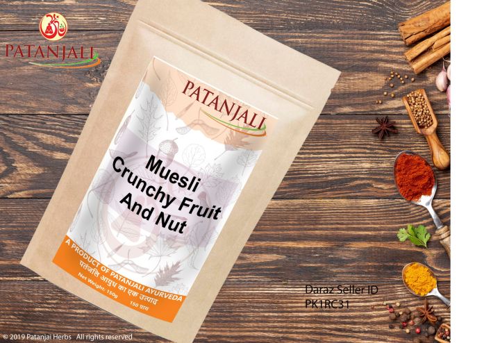 Muesli Crunchy Fruit And Nut 150g | Daraz.pk