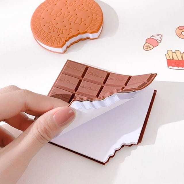 Chocolate Shape Cover of a Memo pad/Notepad (Chocolate notebook) 80 ...