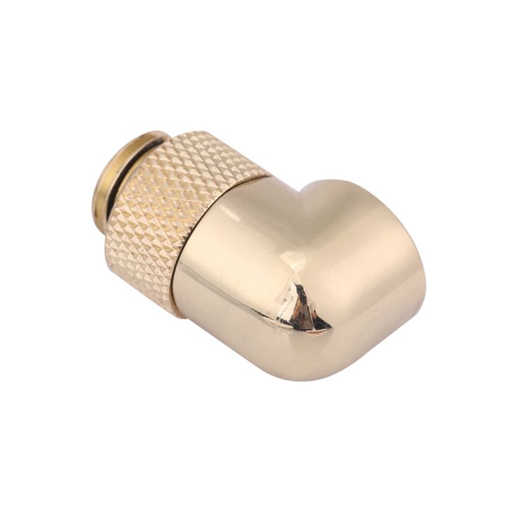 Tube Fitting Computer Water Cooling G1/4 Thread 90° Elbow Connector 360 ...