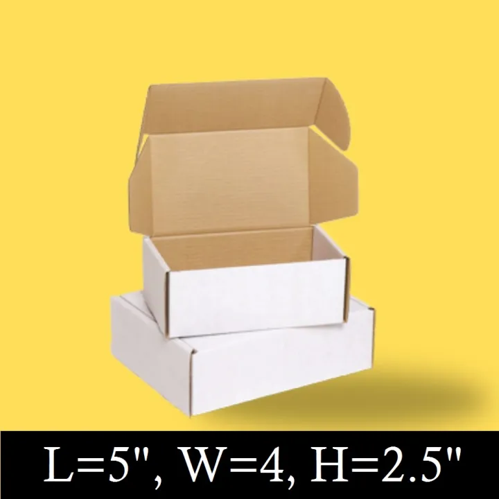 Shipping Boxes Size 5 * 4 * 2.5 Inch Pack of 10 & 20 Box - Packing ...