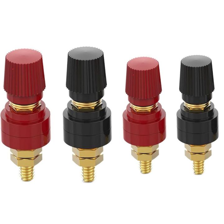 Electrical Equipment Red Black Posts Terminal Blocks M6 M8 Brass ...