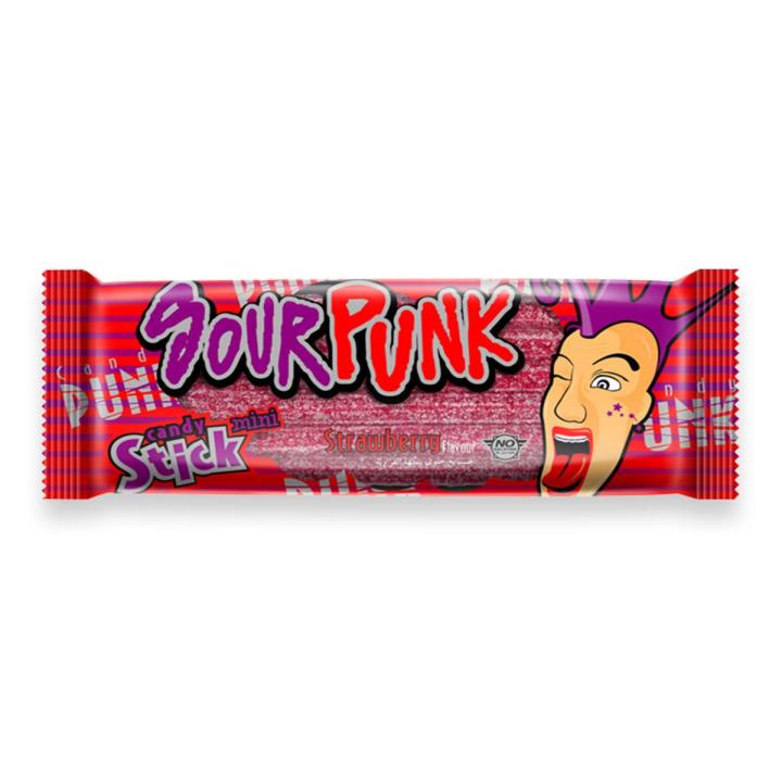 Sour Punk Strawberry Cola Mini Sticks Candy (20 Gm X 2) | Daraz.pk