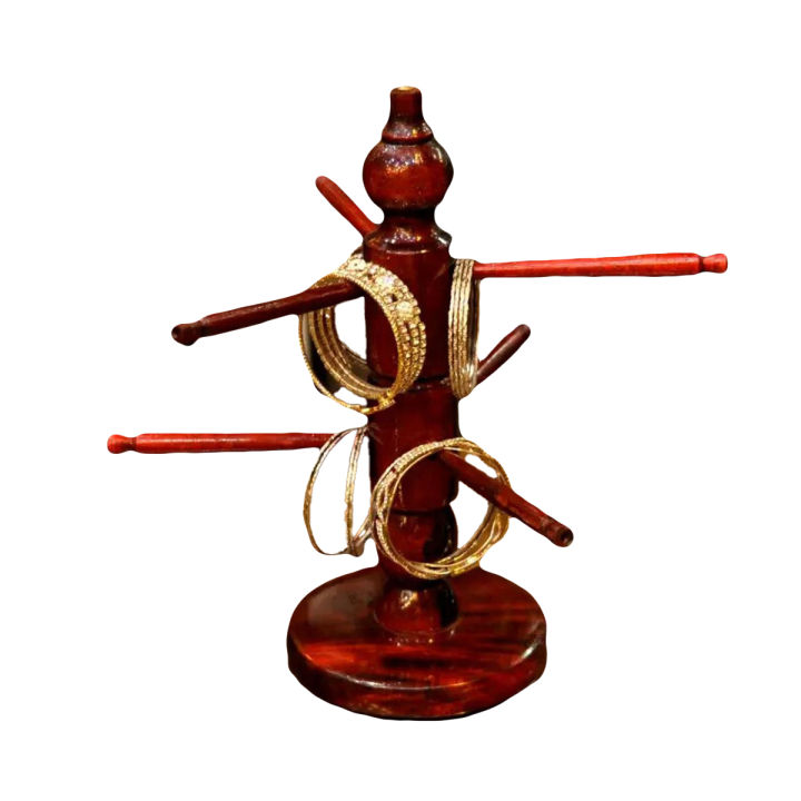 Wooden Bangles Stand , Chori Stand, Jewellery Stand Hand Crafted Best ...