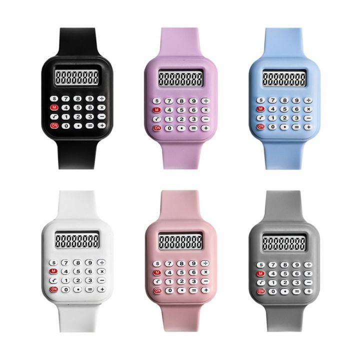 Creative Date Display Micro Calculator Watch Multifunctional Cartoon ...