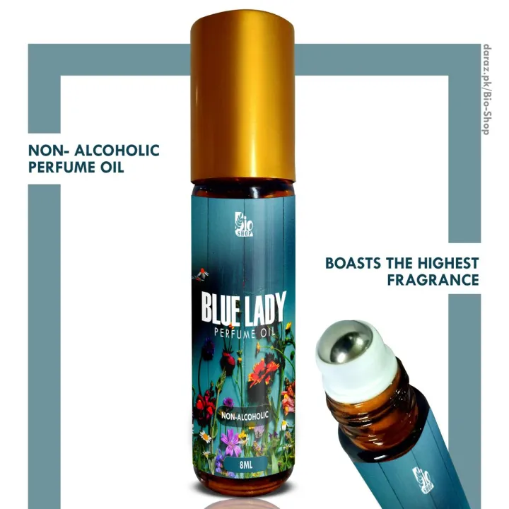 Blue Lady Perfume Oil by Bio Shop Fragrances 100% Pure Oil Non ...