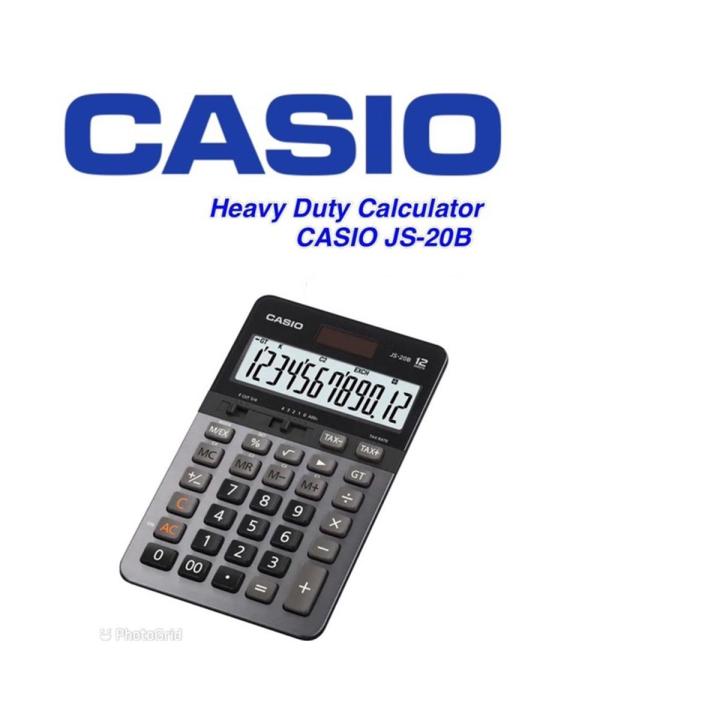 Casio JS20B COMPACT DESK TYPE PRACTICAL CALCULATOR | Daraz.pk