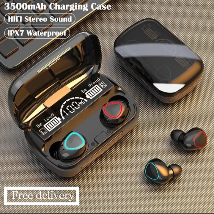 i12 Airpods & M10 Air buds Wireless Bluetooth EarBuds Stereo Earphones ...
