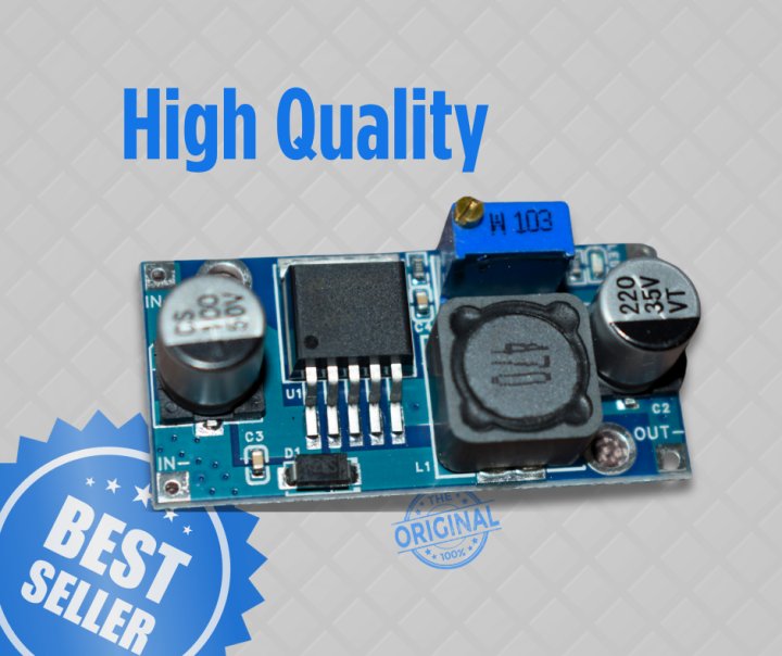 LM2596 Adjustable Step-Down DC-DC Buck Converter – Best Voltage ...