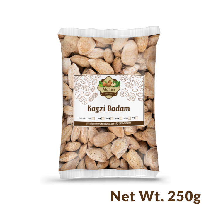 Kagzi Badam / Soft Shell Almonds 250g | Daraz.pk