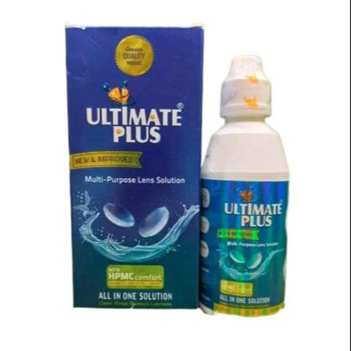 Ultimate Plus Lens Solution Lens Liquid Lens water 120 ML | Daraz.pk