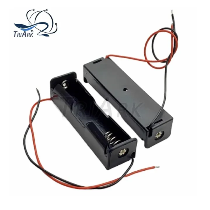 2Pcs 18650 Battery Holder Case 3.7V Clip Type Storage Box for ...