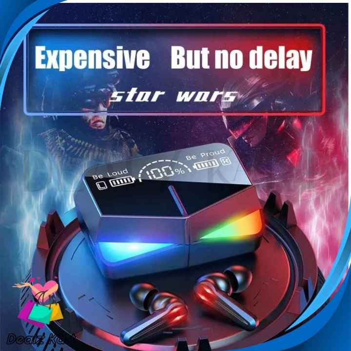 M28 TWS Wireless Earbuds Type-c LED Display Stereo Low Latency Heavy ...