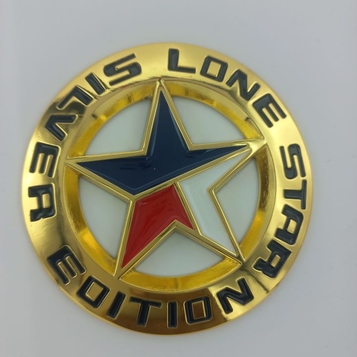 LONE STAR Gold EDITION Texas Emblem Metal | Daraz.pk