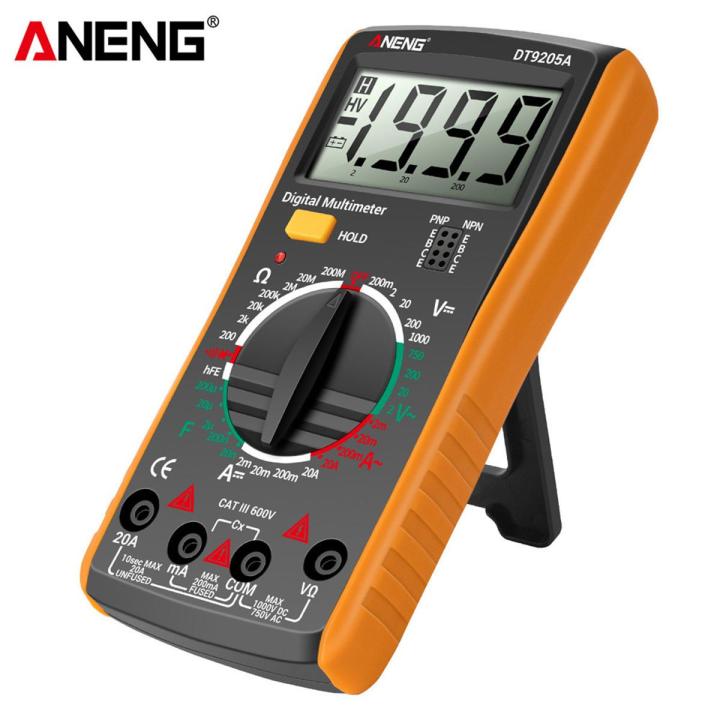JOJOZ Handheld Digital Multimeter Ac/dc Voltage Detector Tester ...