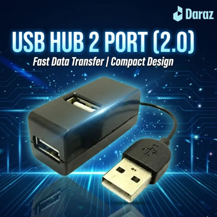 USB Hub 3.0/2.0 (4 Port & 2 Port) | Fast Speed USB Port Extention ...