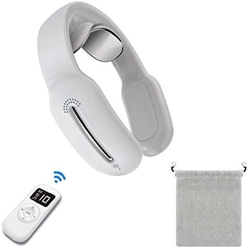 M10 Intelligent Electric Pulse Neck Massager with Heat Portable Massage ...