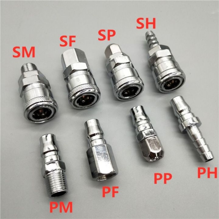 Self-locking PU Hose Quick Connector SP PP SM PM C Type Coupling ...
