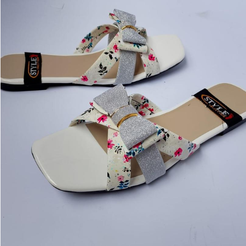 Women’s Trendy Printed Flats – Comfortable Synthetic Leather Design ...