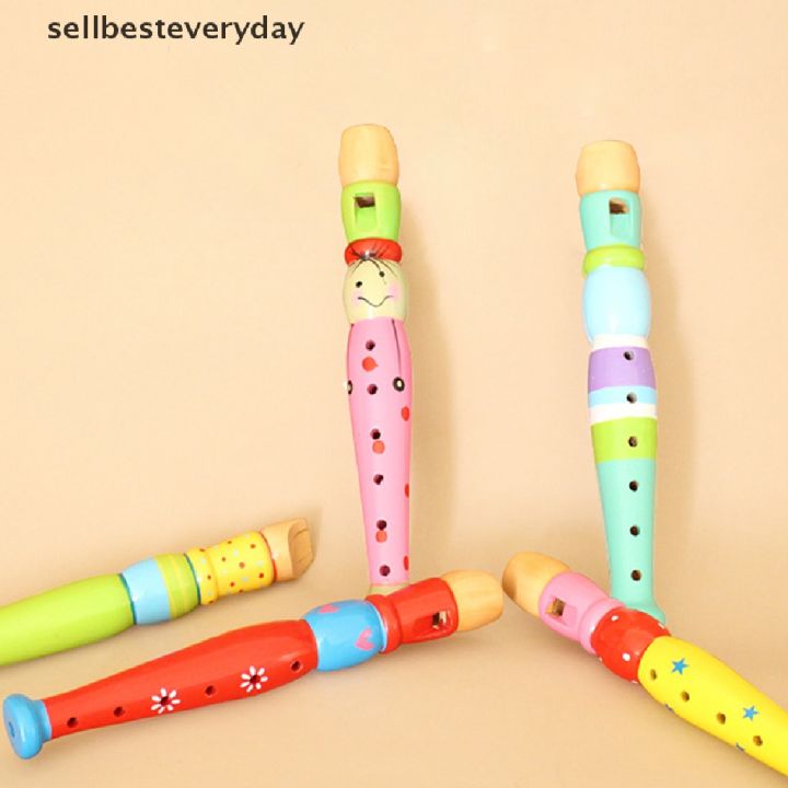 SBE Bless Plastic Kid Flute Musical Instrument 6-Holes Recorder ...