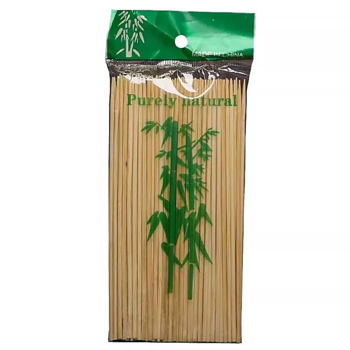 12 inch Wooden Bamboo Sticks Best for BBQ , Craft Work & Decorative ...