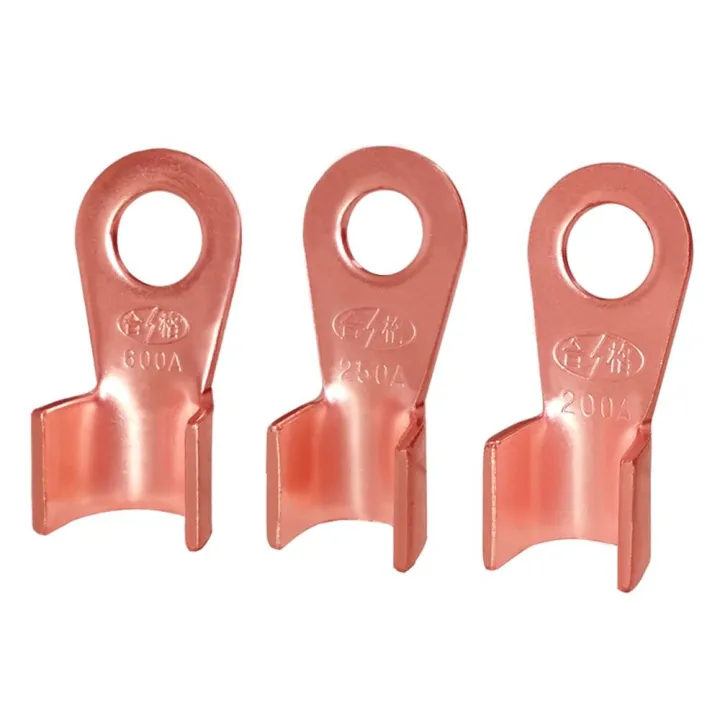 10pcs/pack Durable OT Type OT Wire Nose Terminal Crimp 10A-80A Bolt ...