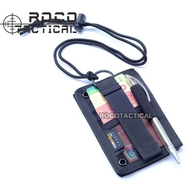 【KuaKe Mall】ROCOTACTICAL Army Fan Tactical Neck ID Card Holder ID Card ...