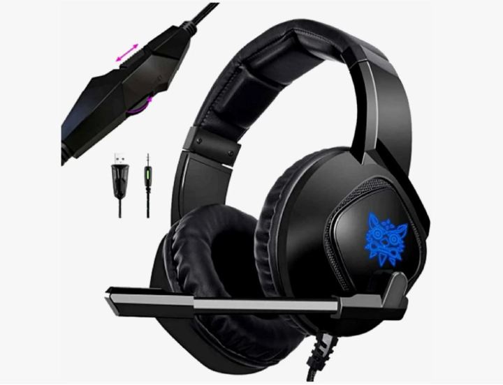 K19 RGB Gaming Headset with Noise Cancelling Mic | 50mm Drivers ...