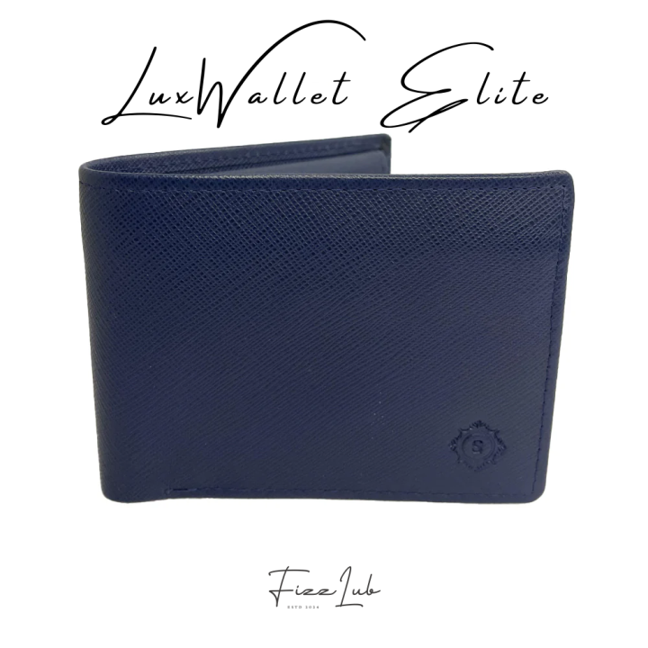 Men’s Wallet – Premium Faux & Man-Made Leather in 5 Stylish Colors ...