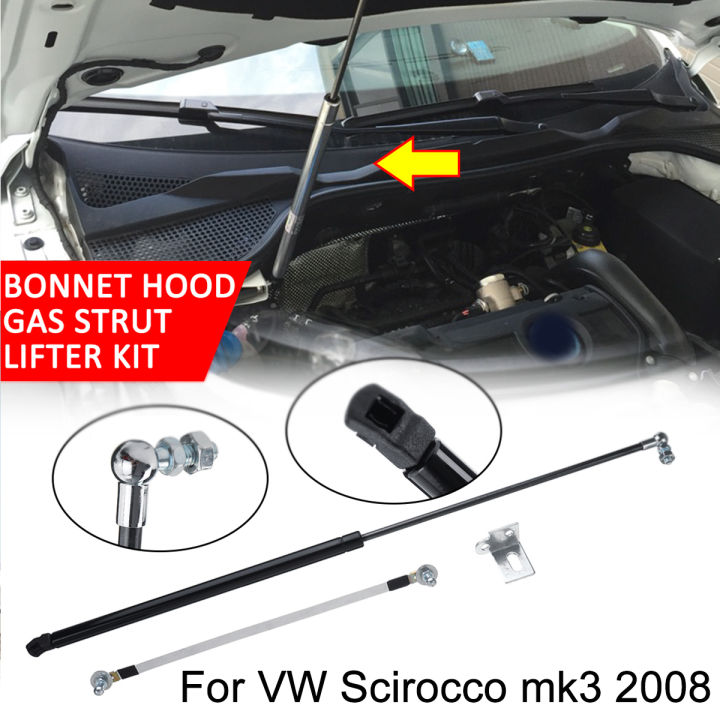 motors Bonnet Hood Gas Strut Lifter Kit -for VW Scirocco mk3 2008 On-No ...