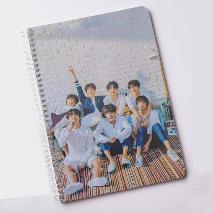BTS Notebook Bangtan Boys Kpop BT21 Printed Notepad (A5) | Daraz.pk