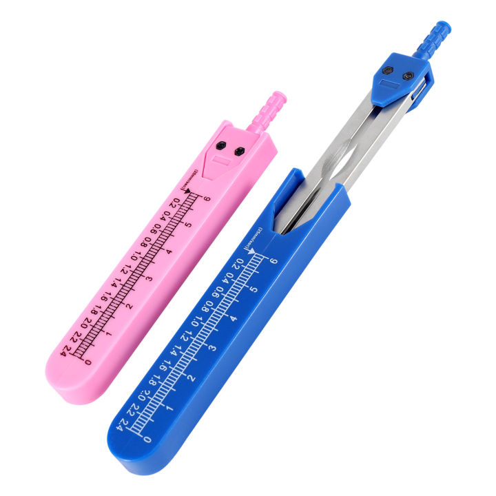 2 Pcs EKG Caliper ECG Calipers Measuring Tool(Blue and Pink) | Daraz.pk
