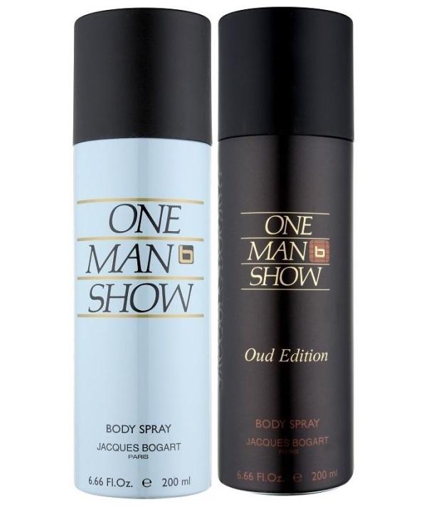 Pack Of 2 - One Man Show And Oud Edition Body Spray Deodorant For Men ...