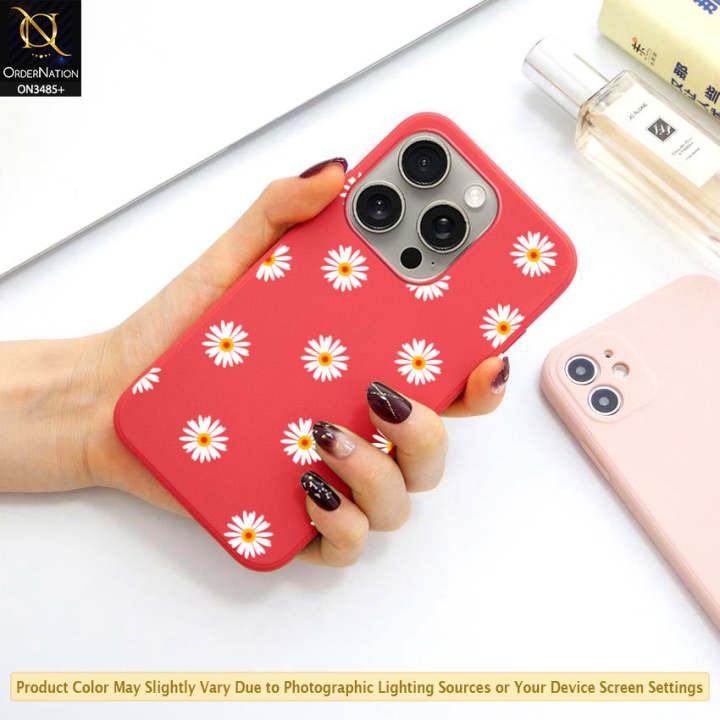 IPhone_ 15 Pro Cover - ONation Daisy Series - HQ Liquid Silicone ...