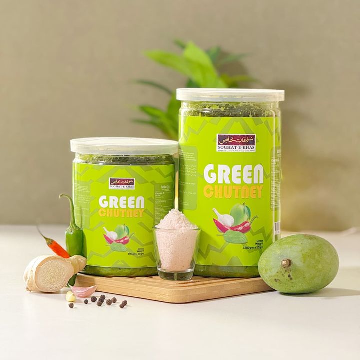 Soghat e Khas Green Chutney - Hari Chatni - Homemade Green Chatni ...