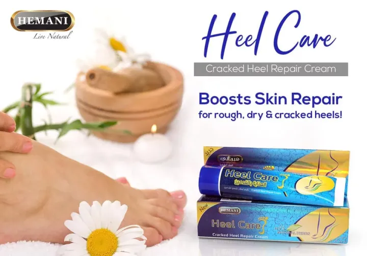 Hemani Heel Care Cream 50G- Cracked Heel Repair & Deep Moisturization ...