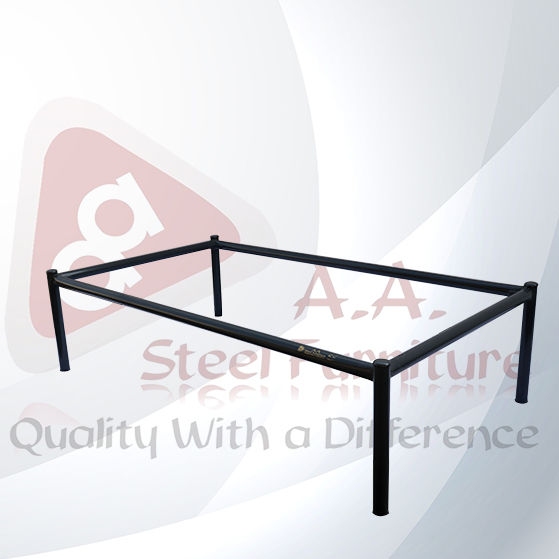 Fixed Bed - Grey(Fixed Cot) | Daraz.pk