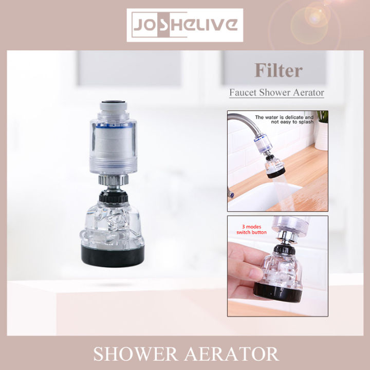 Kitchen Filter Pressurized Water Purification Faucet 360° Rotation ...