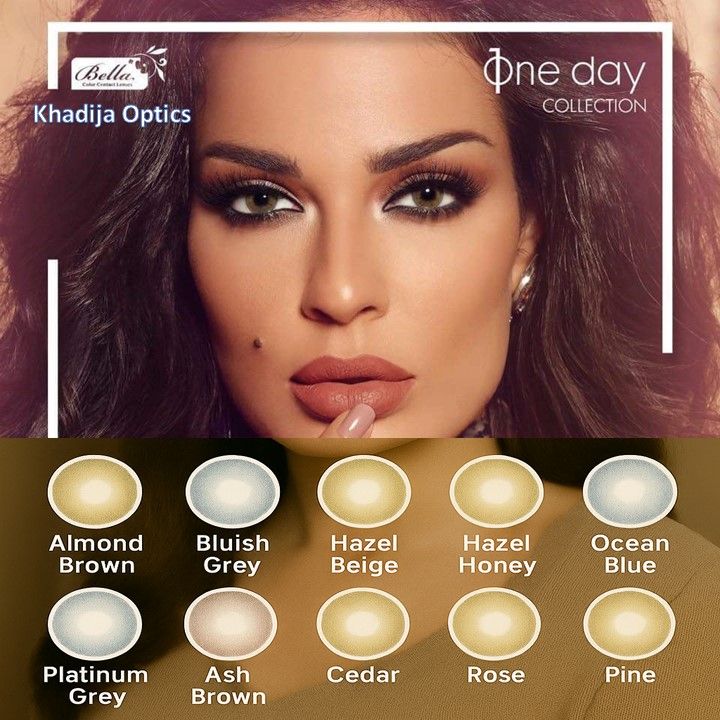 Bella Original Contact Lenses | 12 Stunning Colors | Daily Soft Lens ...