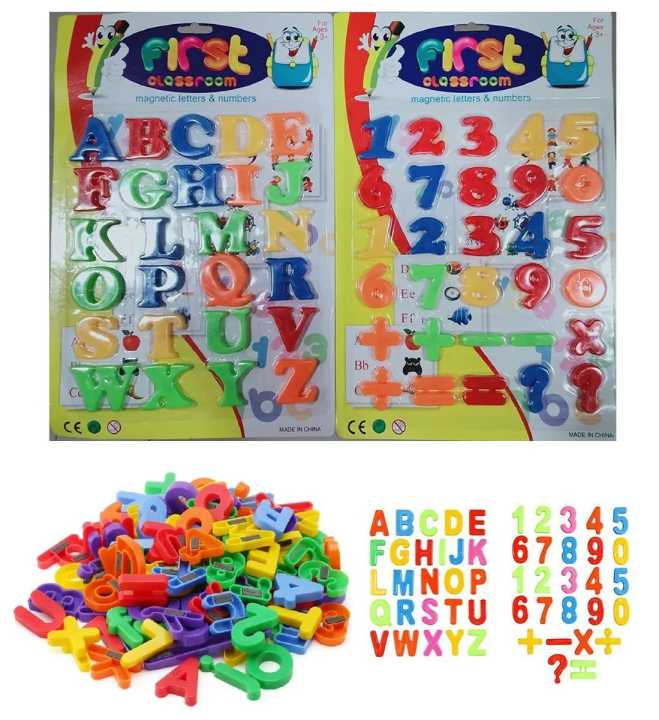 Big Size Toys and Gifts Magnetic ABCD Learning. Each Alphabet posses a ...