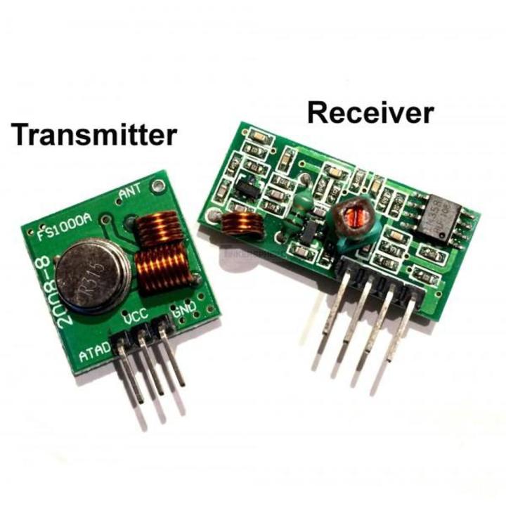 433MHZ RF Wireless Receiver and Transmitter Module 433Mhz RF Radio ...