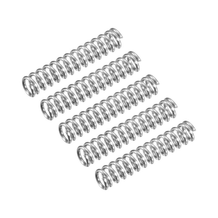 5Pcs Useful 0.5mm Wire Size Spring Steel Coil 304 Stainless Steel ...
